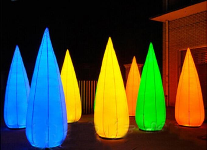 Funny Inflatable Advertising Products 10ft Led Color Candle Wick For ...