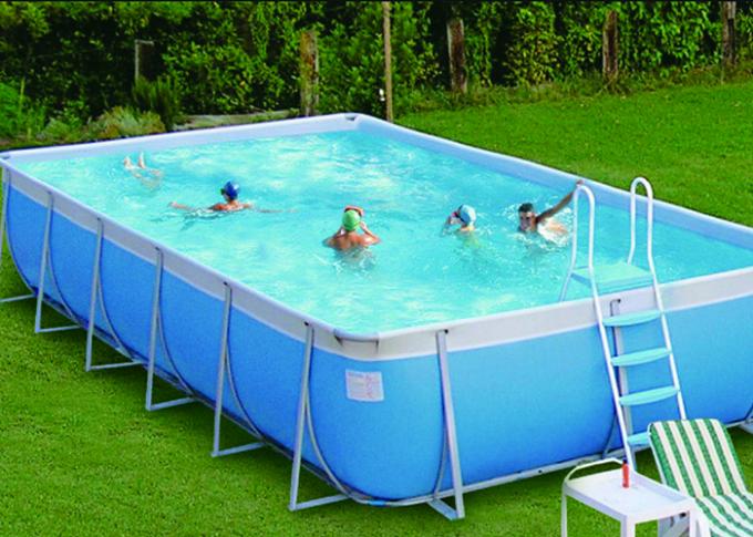 House ' s Backyard Easy Intex Pool , 0.9mm Plato PVC Tarpaulin Family ...