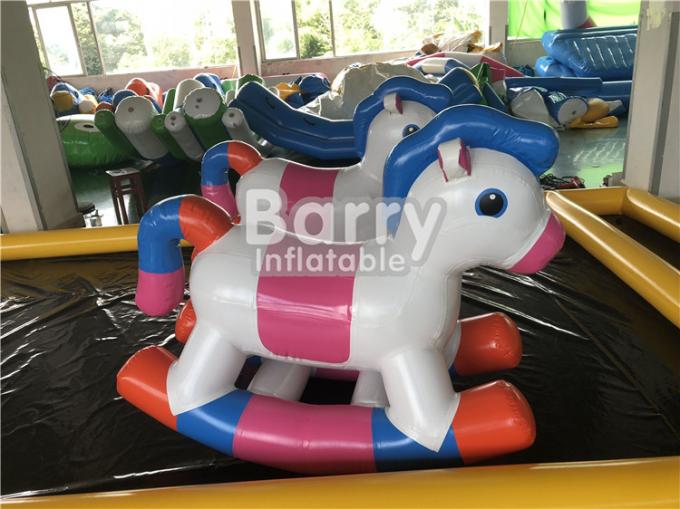 Outdoor Water Park Games Inflatable Water Toys Float Horse For Swimming ...