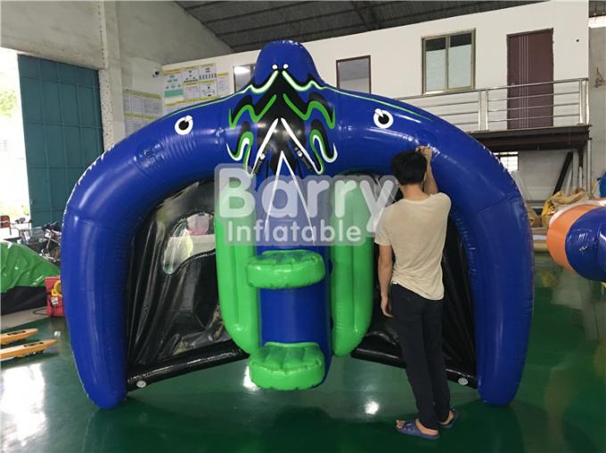 0.9mm PVC Tarpaulin Inflatable Flying Manta Ray / Fly Fish Blow Up ...