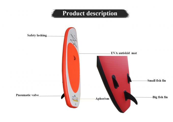 Drop Stitch PVC 14'' Inflatable Stand Up Paddle Board Set