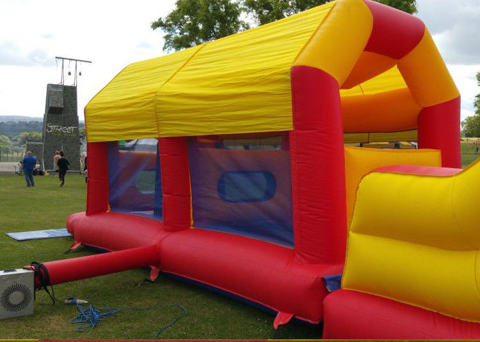 Amazing 75ft Massive Bouncy Castles Obstacle Course In Challenge Games
