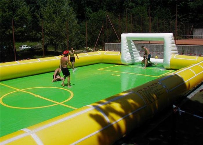 Inflatable Sport Football Playground, Inflatable Soccer Field, Football ...