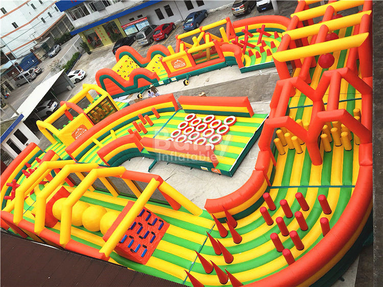 Giant Inflatable Obstacle Course