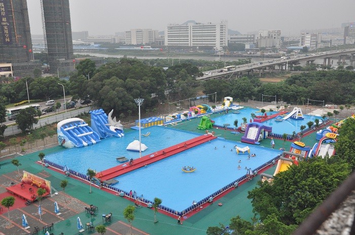 Square Metal Frame Pool