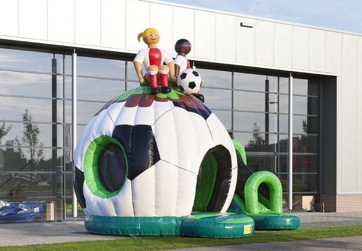 Fun Soccer Backyard Inflatable Jumper Bouncer Air Bouncer Inflatable ...