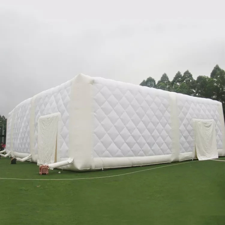 0.55mm PVC Inflatable Tent Cube For Large Events White Color