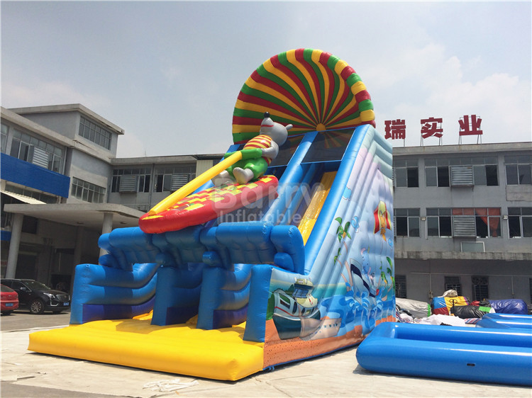 Inflatable Dry Slide