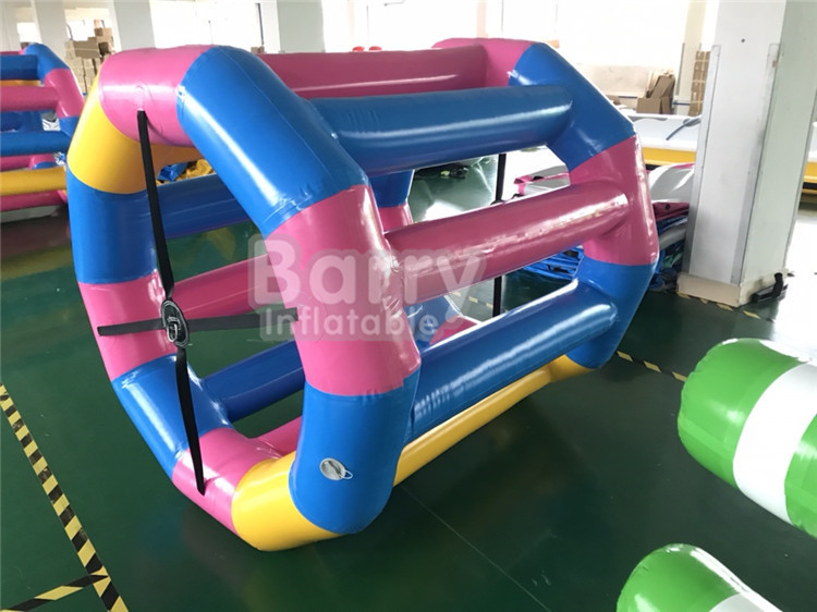 Durable Large Floating Water Wheel / Inflatable Water Walking Roller Ball