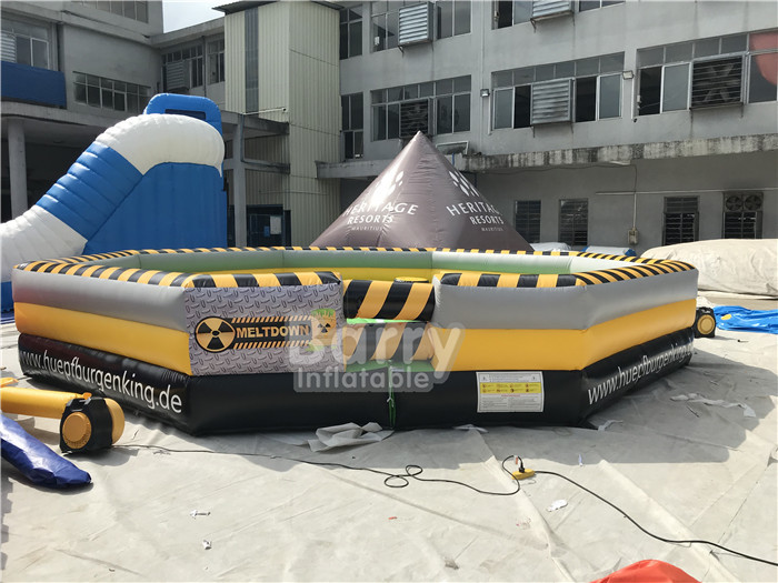 7m Eliminator Inflatable Sweeper Wipeout Obstacle For Meltdown Game