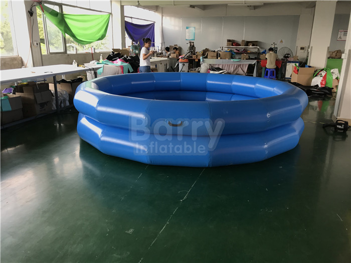 Children Indoor And Outdoor Water Playing Pool 2 Ring Round Inflatable ...