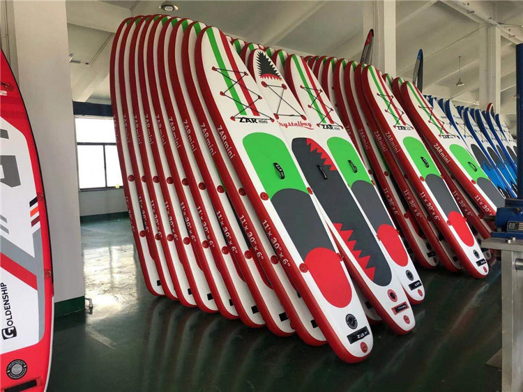 Drop Stitch Fabric Inflatable Sup Board Blow Up Surfboard