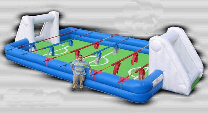 Interesting Inflatable Sports Games Adults Indoor Inflatable Soccer Field