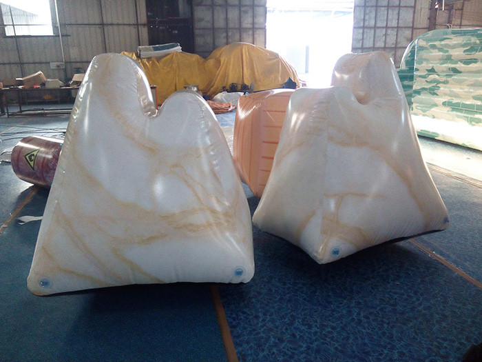 Interesting Inflatable Paintball Bunker Field, Tarpaulin PVC Inflatable ...