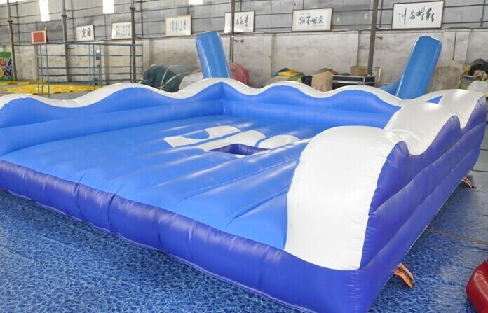 Funny Inflatable Sports Equipment Inflatable Surf Simulator With Fire ...