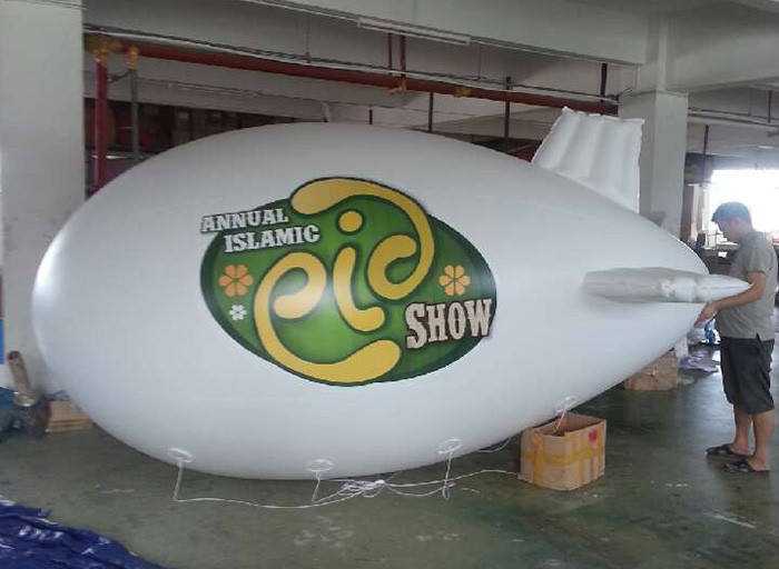 0.18mm PVC Inflatable Advertising Products Blimp for Event , CE / EN14960