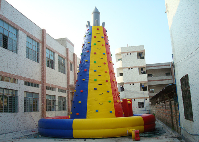 Colourful Inflatable Interactive Indoor Inflatable Climbing Wall Hire