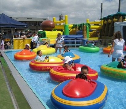 PVC Inflatable Toy Boat , Children Animal Bumper Boat for Water Game