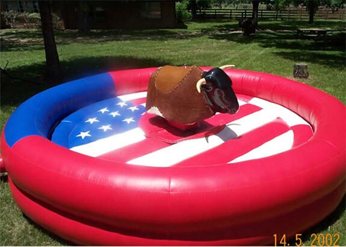 Customized Inflatable Interactive Games , Rent Inflatable Rodeo Bull Customized Inflatable Interactive Games , Rent Inflatable Rodeo Bull