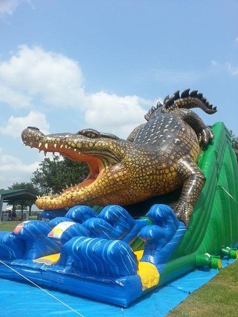 Alligator Waterproof Comercial Outdoor Wet Kids Inflatable Slide PVC ...