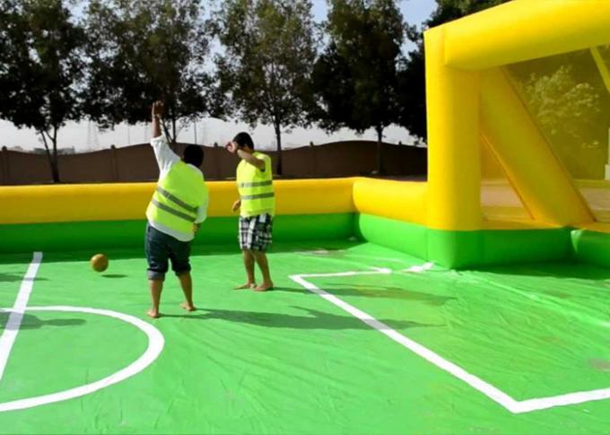Inflatable Sport Football Playground, Inflatable Soccer Field, Football ...
