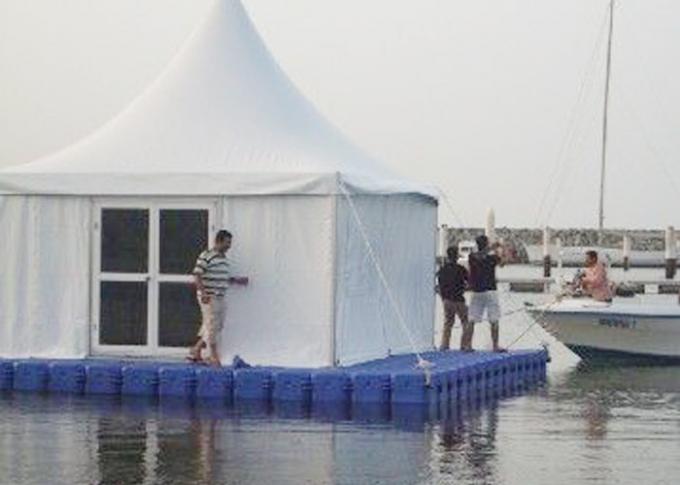 Giant Inflatable Floating Tent , Quality Customized Pool Tent With PVC ...