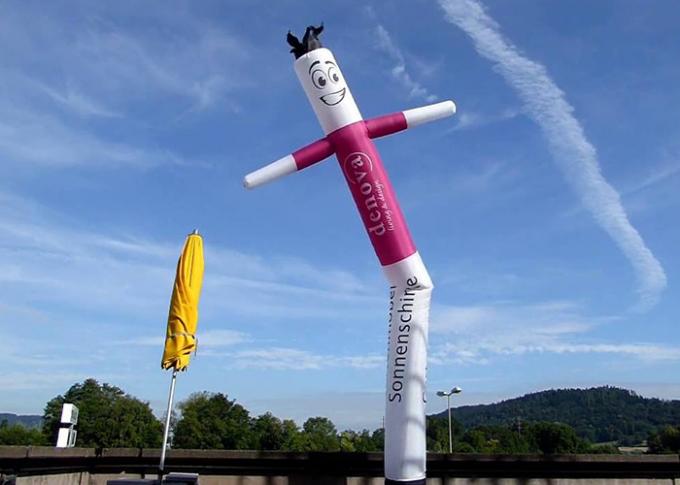 Single Leg Or Two Legs Inflatable Air Dancer , Mini Inflatable Air Tube ...
