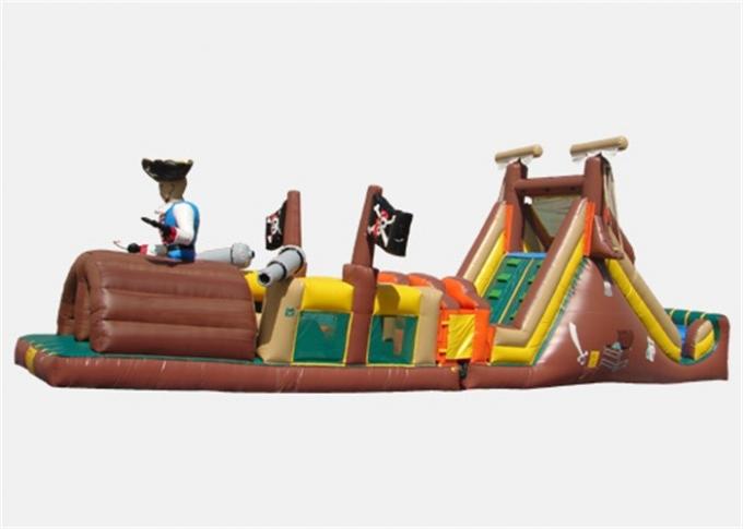 Pop Commercial Inflatable Obstacle Course , Commercial Indoor Obstacle ...