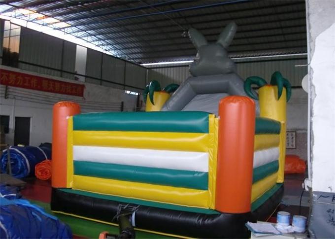 Enjoyable Rabbit Inflatable Bouncer For Jumping / Indoor Blow Up Bouncers
